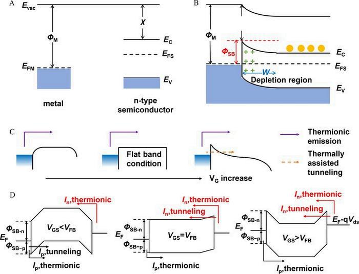 Schematic energy band alignmen [IMAGE] | EurekAlert! Science News Releases