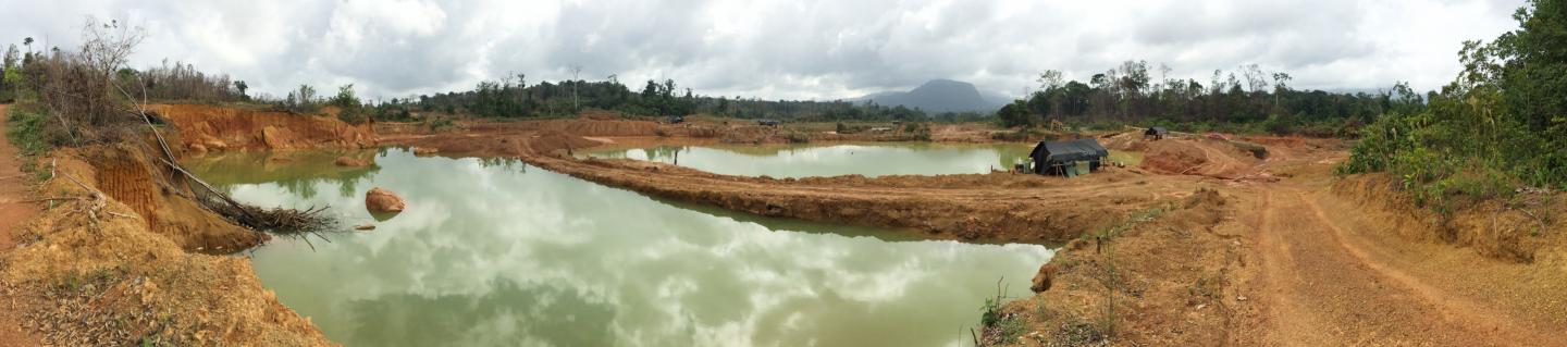 Landscape Mining Site Puruni [IMAGE] | EurekAlert! Science News Releases