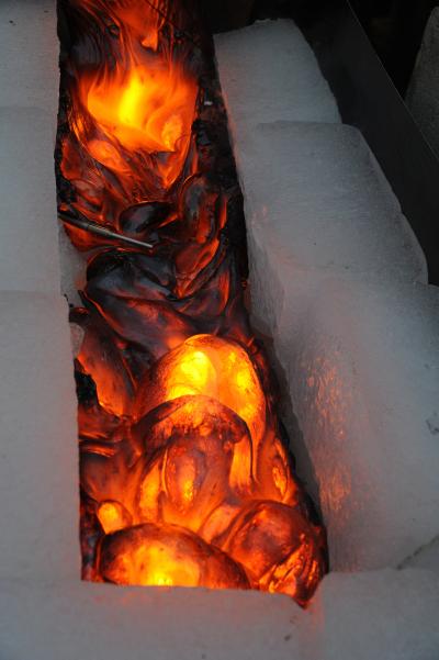 Lava on Ice [IMAGE] | EurekAlert! Science News Releases
