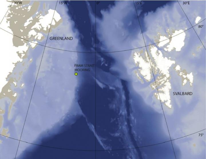 Fram Strait Map [IMAGE] | EurekAlert! Science News Releases