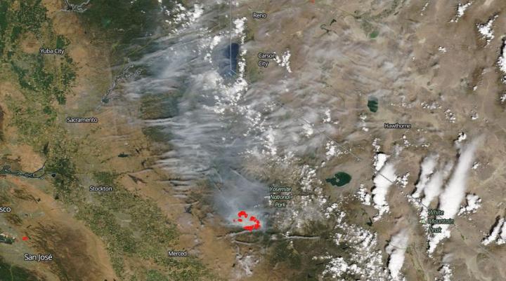 Ferguson Fire Into Eleventh Day And Terrain M | EurekAlert!
