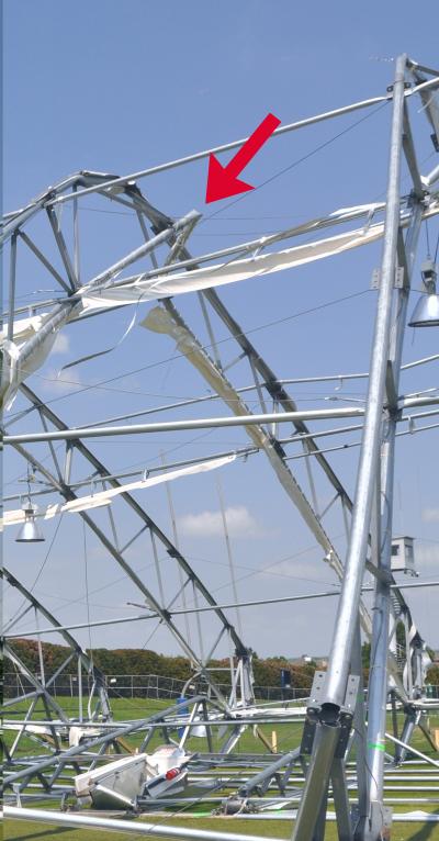 Buckled Frame on Cowboys Pract [IMAGE] | EurekAlert! Science News Releases