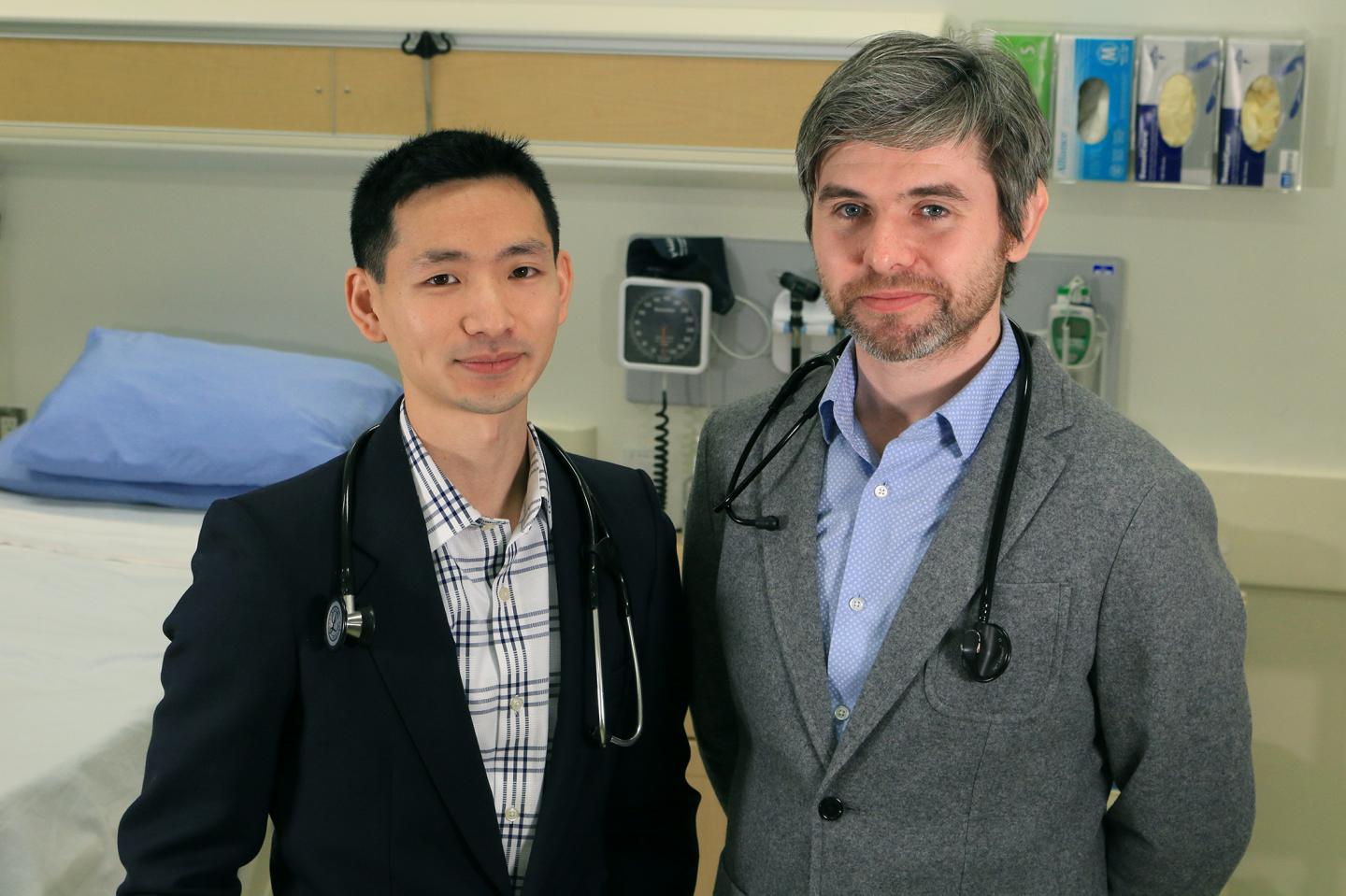 Derek Chu and David McCullagh, [IMAGE] | EurekAlert! Science News Releases