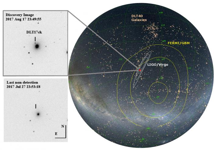 Colliding Neutron Stars Seen b [IMAGE] | EurekAlert! Science News Releases