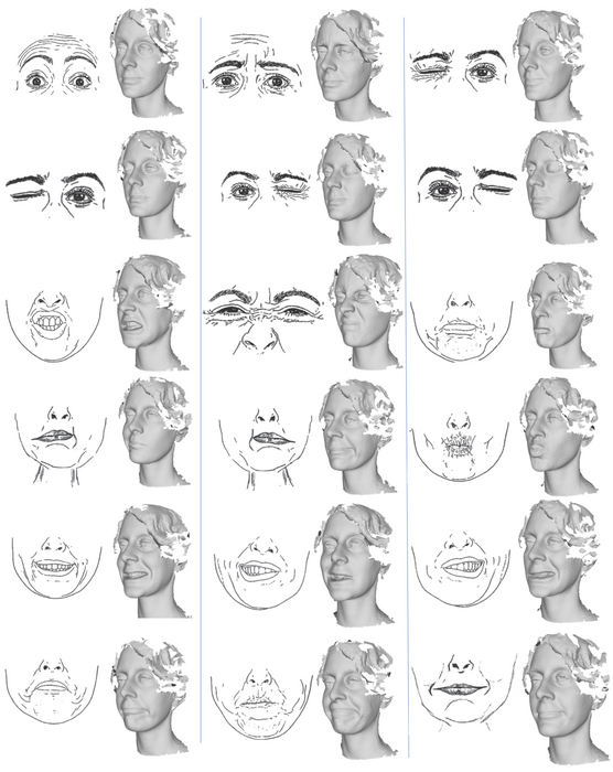 Measuring 3D face deformations from RGB image | EurekAlert!