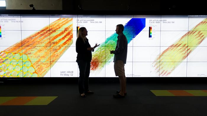Simulation wall at Argonne [IMAGE] | EurekAlert! Science News Releases