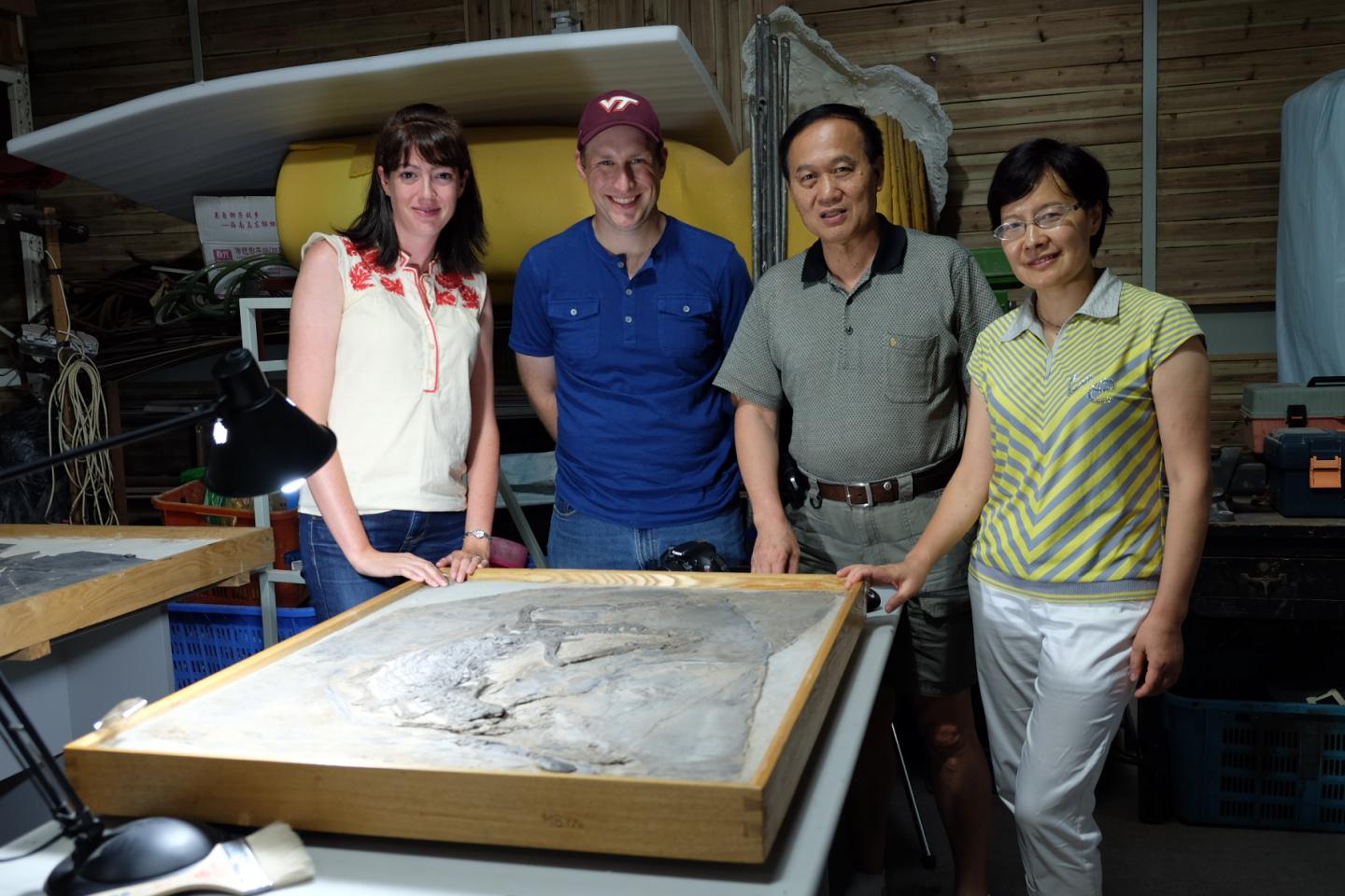 Co-authors with Specimen [IMAGE] | EurekAlert! Science News Releases