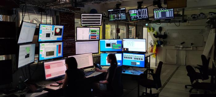 ALPHA-g control room [IMAGE] | EurekAlert! Science News Releases