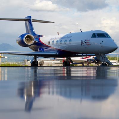 The Gulfstream V aircraft [IMAGE] | EurekAlert! Science News Releases