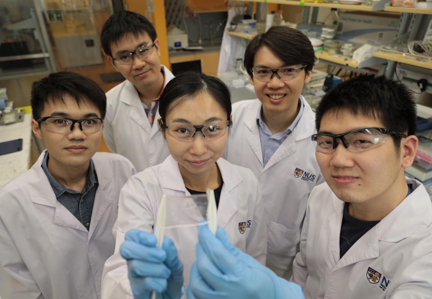 NUS researchers create water-resistant electr | EurekAlert!