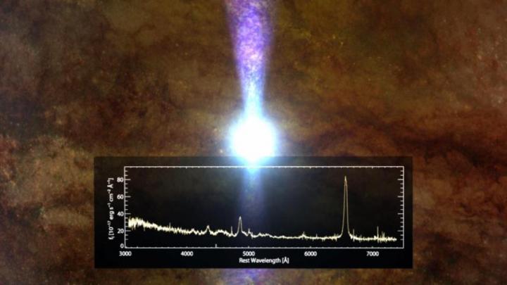 Quasar Spectrum [IMAGE] | EurekAlert! Science News Releases