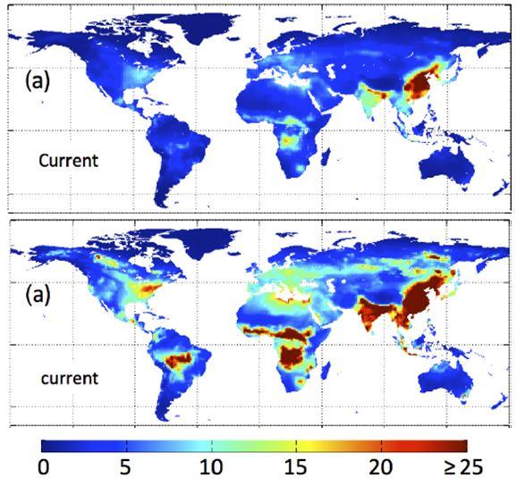 Global Air Pollution [IMAGE] | EurekAlert! Science News Releases