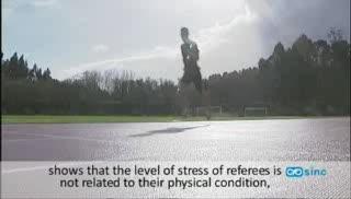 Referees feel stress during matches regardles | EurekAlert!