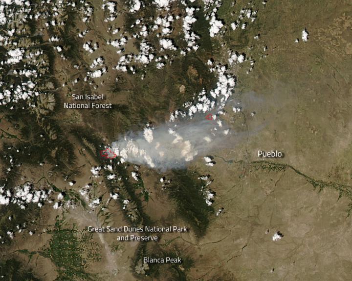 Hayden Pass Fire in Colorado C [IMAGE] | EurekAlert! Science News Releases