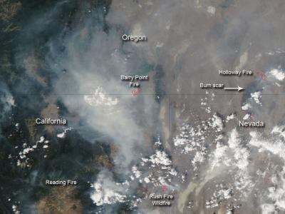 Northwestern US's Ring of Fires | EurekAlert!