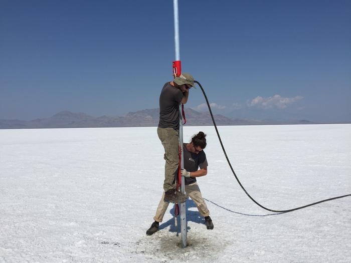 Salt Flats coring [IMAGE] | EurekAlert! Science News Releases