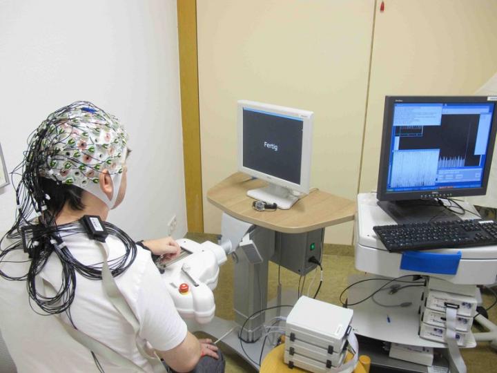 Potential brain-machine interface for hand pa | EurekAlert!