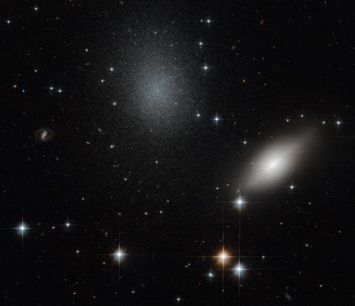 Hubble Image: The Galaxy Puzzle in the Conste | EurekAlert!
