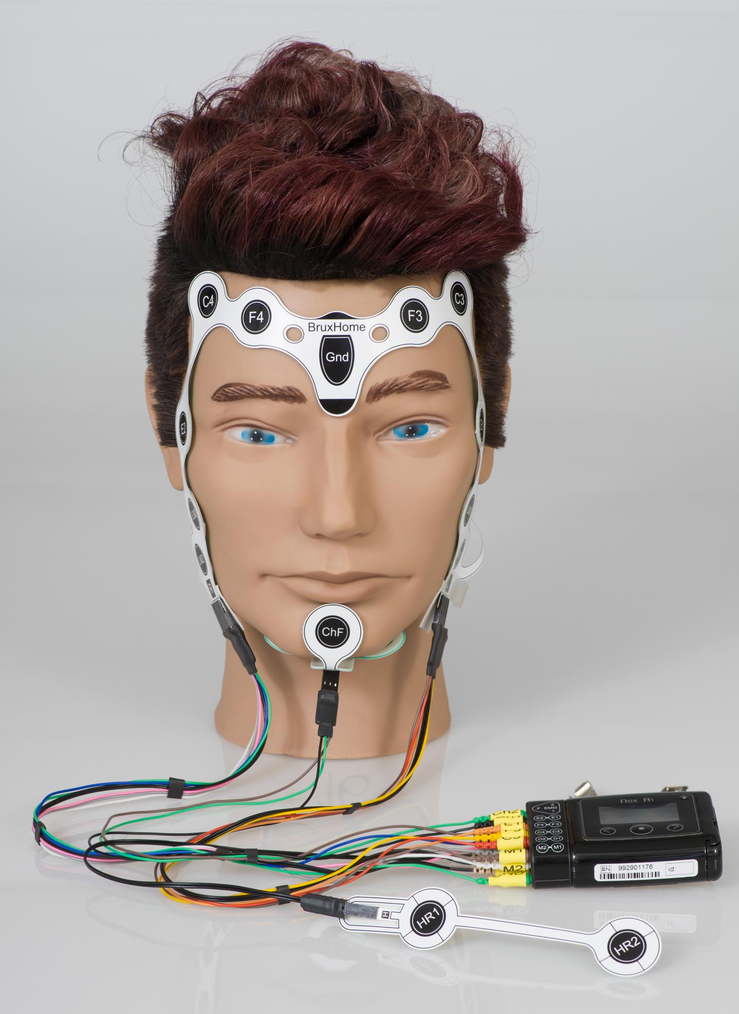 New polysomnography electrode set enables eas | EurekAlert!