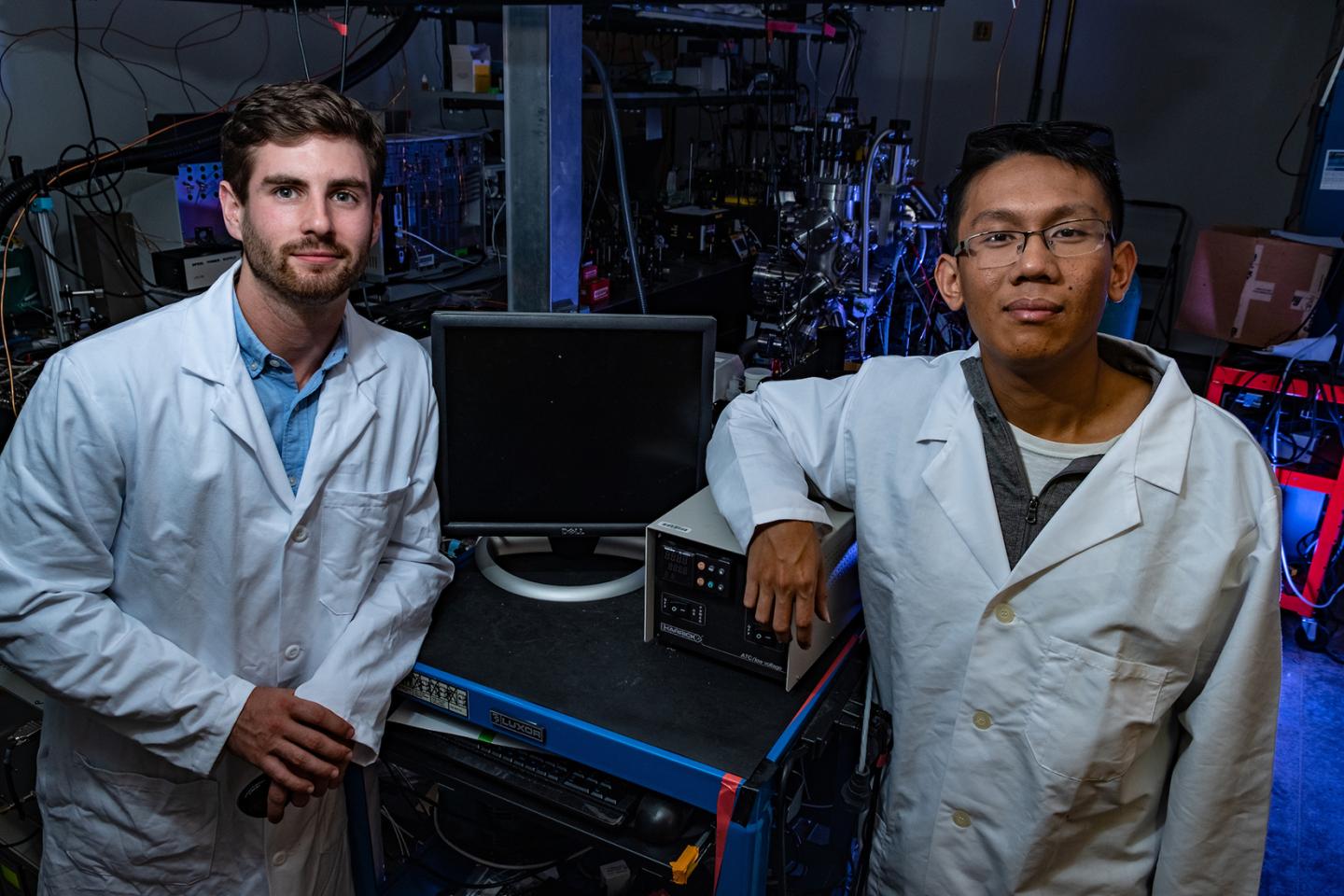 Dayne Swearer and Linan Zhou, [IMAGE] | EurekAlert! Science News Releases