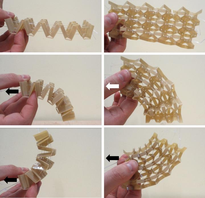 Shape-changing metamaterial developed using K | EurekAlert!