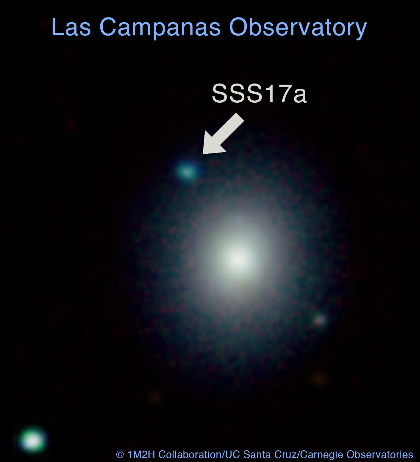 Breaking: the First Light from Two Neutron St | EurekAlert!