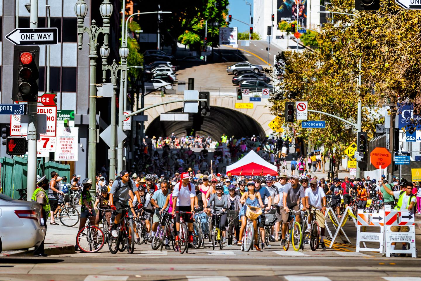 L.A.'s CicLAvia significantly improves air qu | EurekAlert!
