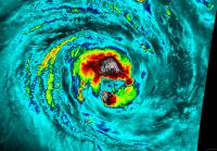 3 NASA satellites see wide-eyed Cyclone Harun | EurekAlert!