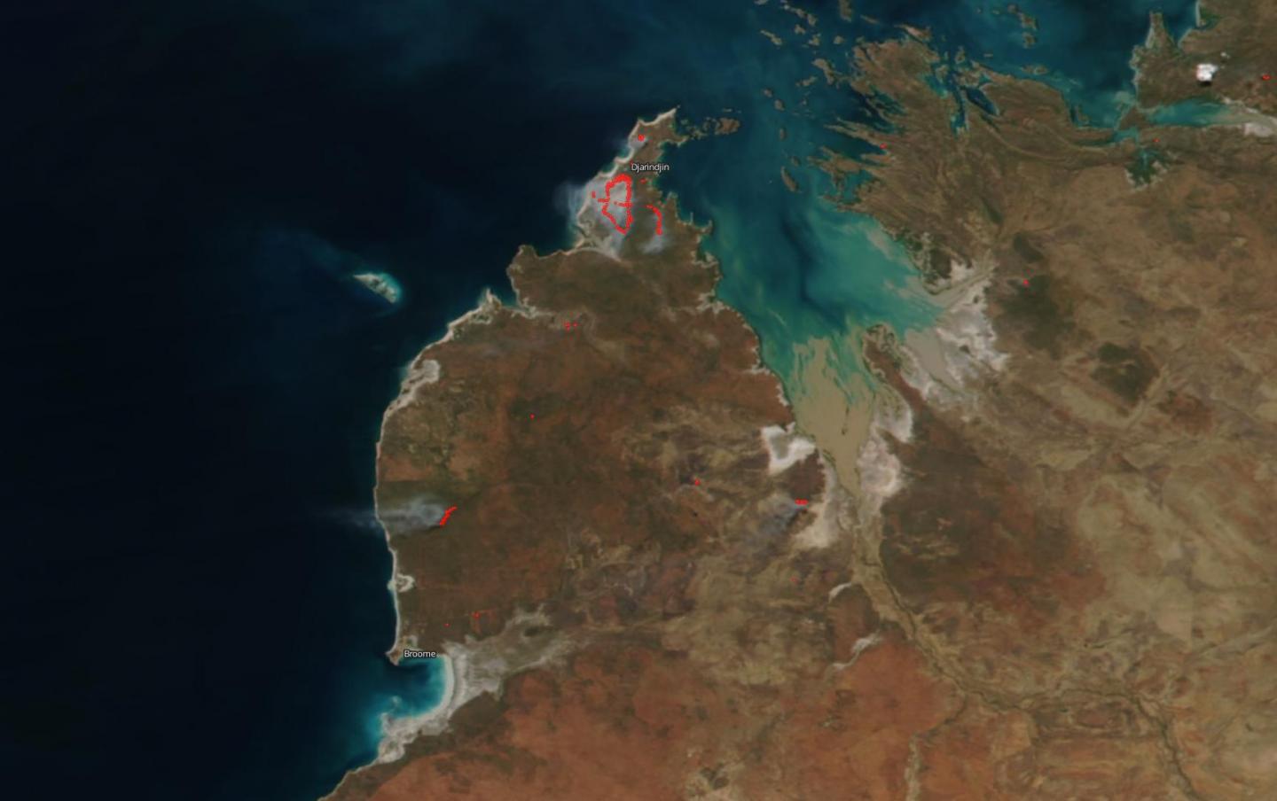 Ring of Fire in Australia Visible in NOAA/NAS | EurekAlert!