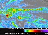 NASA's TRMM satellite maps Cyclone Paul's ext | EurekAlert!