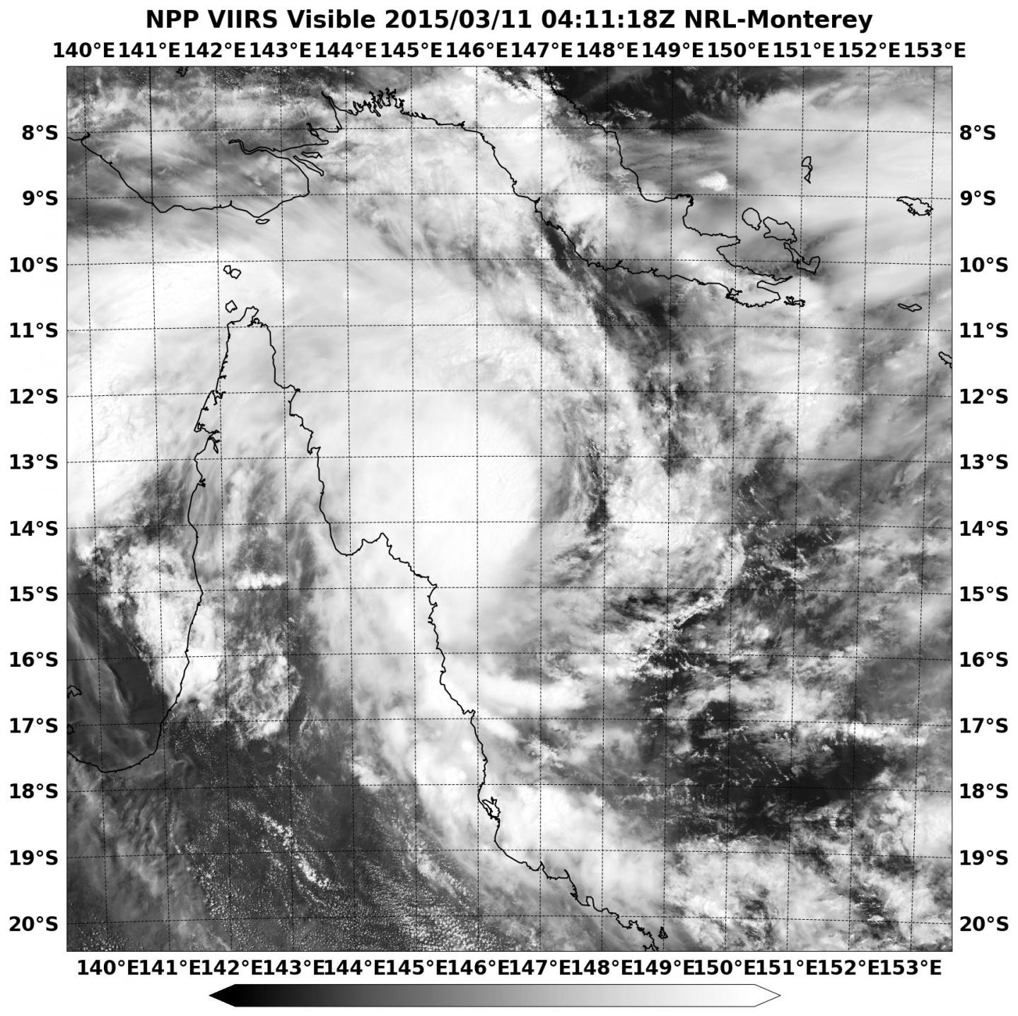 Satellite sees Tropical Cyclone Nathan begin | EurekAlert!