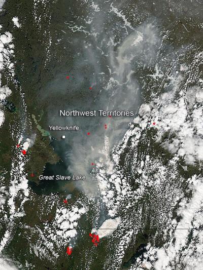 Wildfires in Canada's Northwest Territories | EurekAlert!