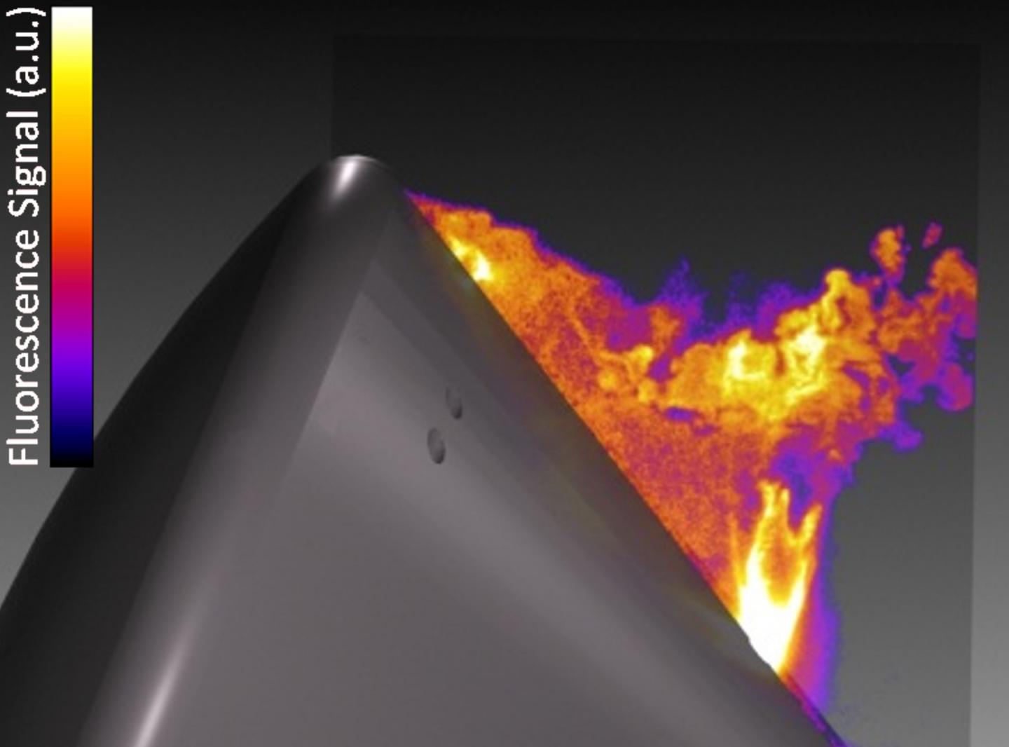 Laser Induced Fluorescene [IMAGE] | EurekAlert! Science News Releases