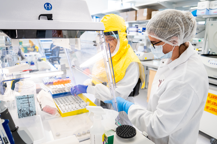 Researchers at work [IMAGE] | EurekAlert! Science News Releases