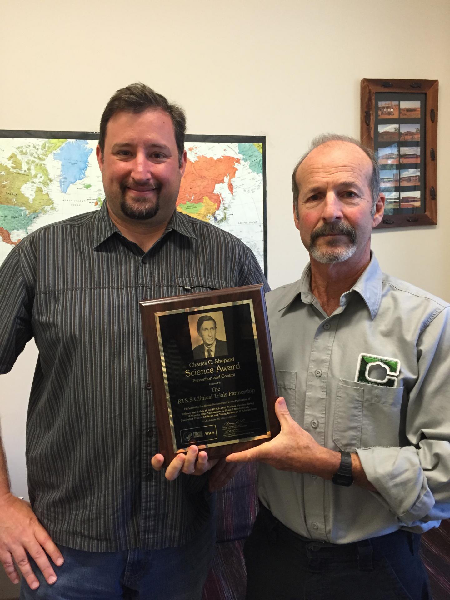 Jon Juliano and Irving Hoffman [IMAGE] | EurekAlert! Science News Releases