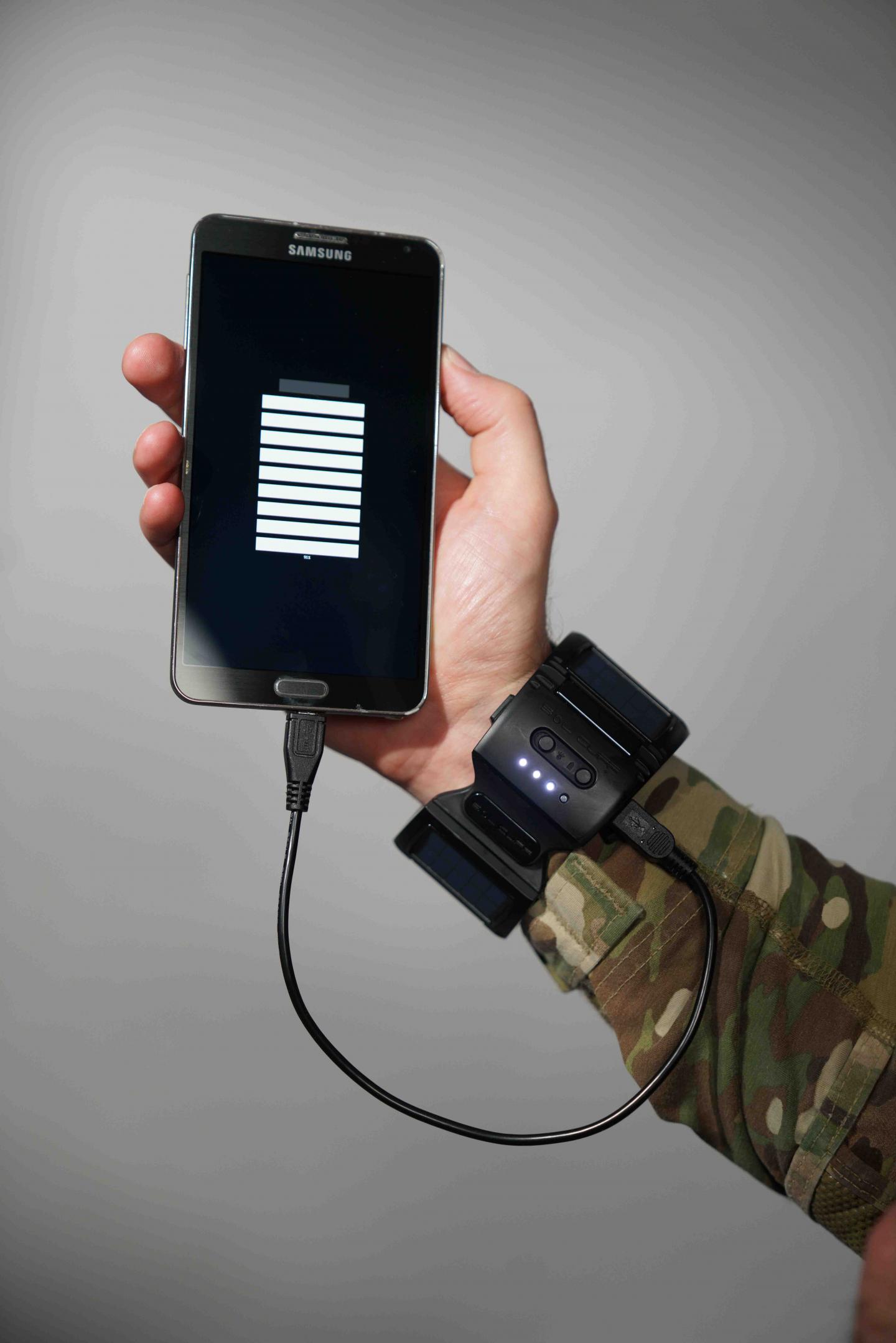 SOL Cuff Charging [IMAGE] | EurekAlert! Science News Releases