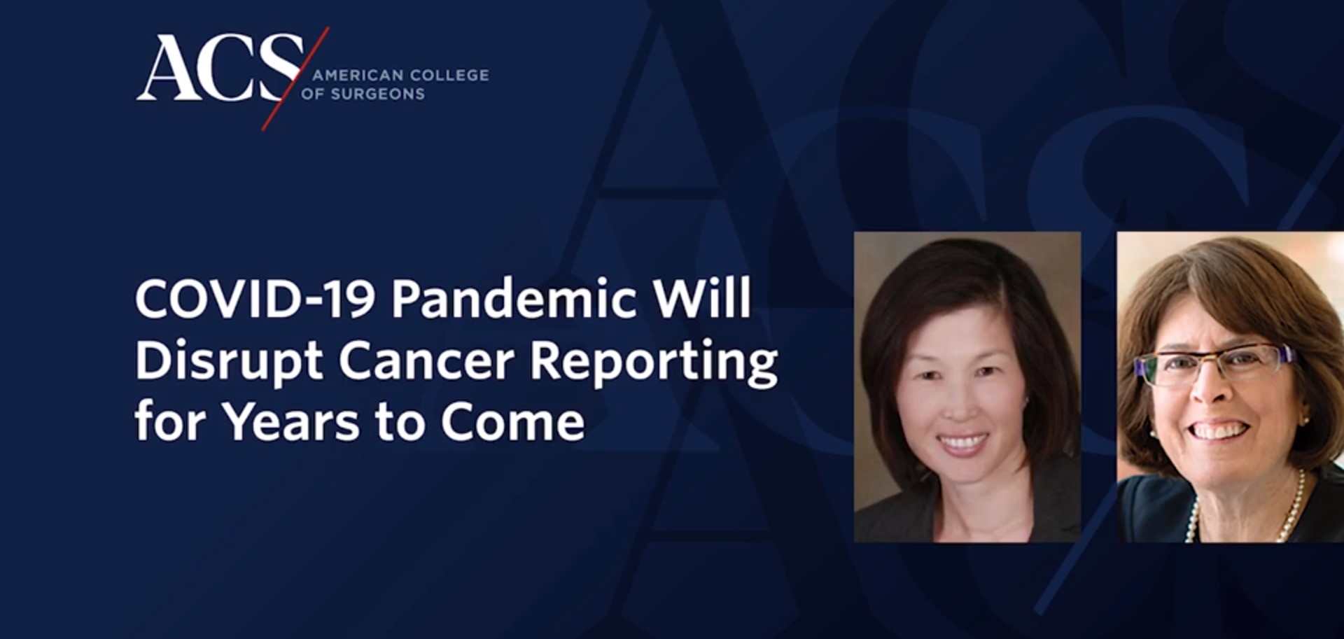 COVID-19 pandemic will disrupt cancer reporti | EurekAlert!