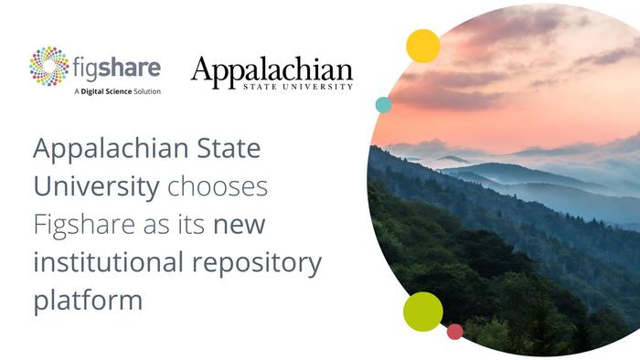 Figshare and Appalachian Stat [IMAGE] | EurekAlert! Science News Releases