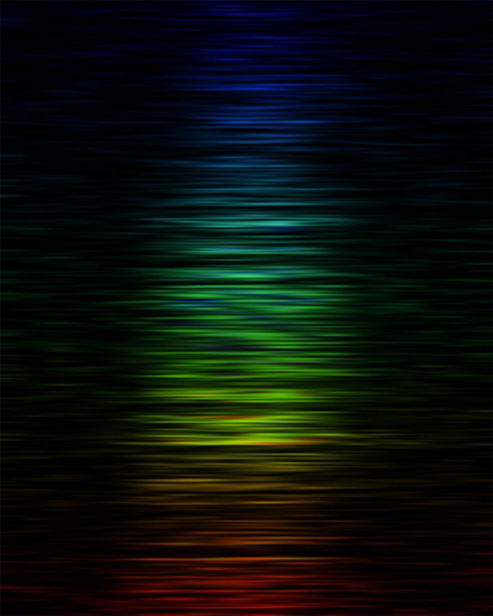 Dynamic Spectrum of the FRB [IMAGE] | EurekAlert! Science News Releases