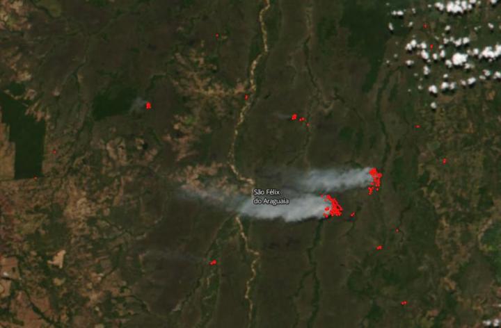 Fires in Brazil's State of Tocantins Captured | EurekAlert!