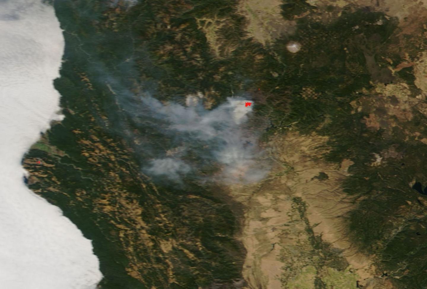 Smoky Skies Above the Delta Fi [IMAGE] | EurekAlert! Science News Releases
