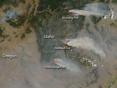 Fires in Idaho Rage On | EurekAlert!