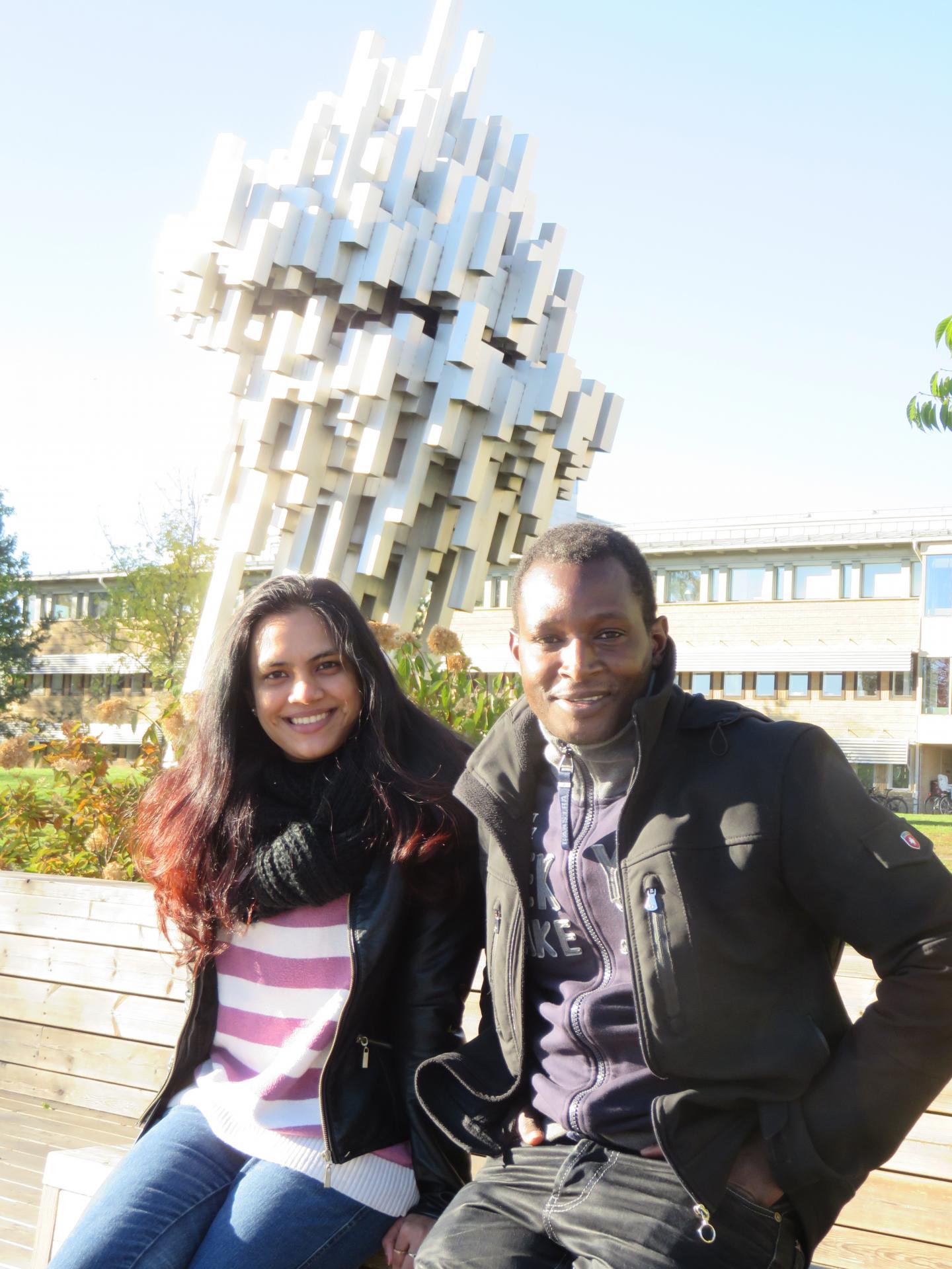 Nelson O. Gekara and Swarupa P [IMAGE] | EurekAlert! Science News Releases