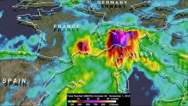 Italy's Extreme Rainfall Exami [IMAGE] | EurekAlert! Science News Releases