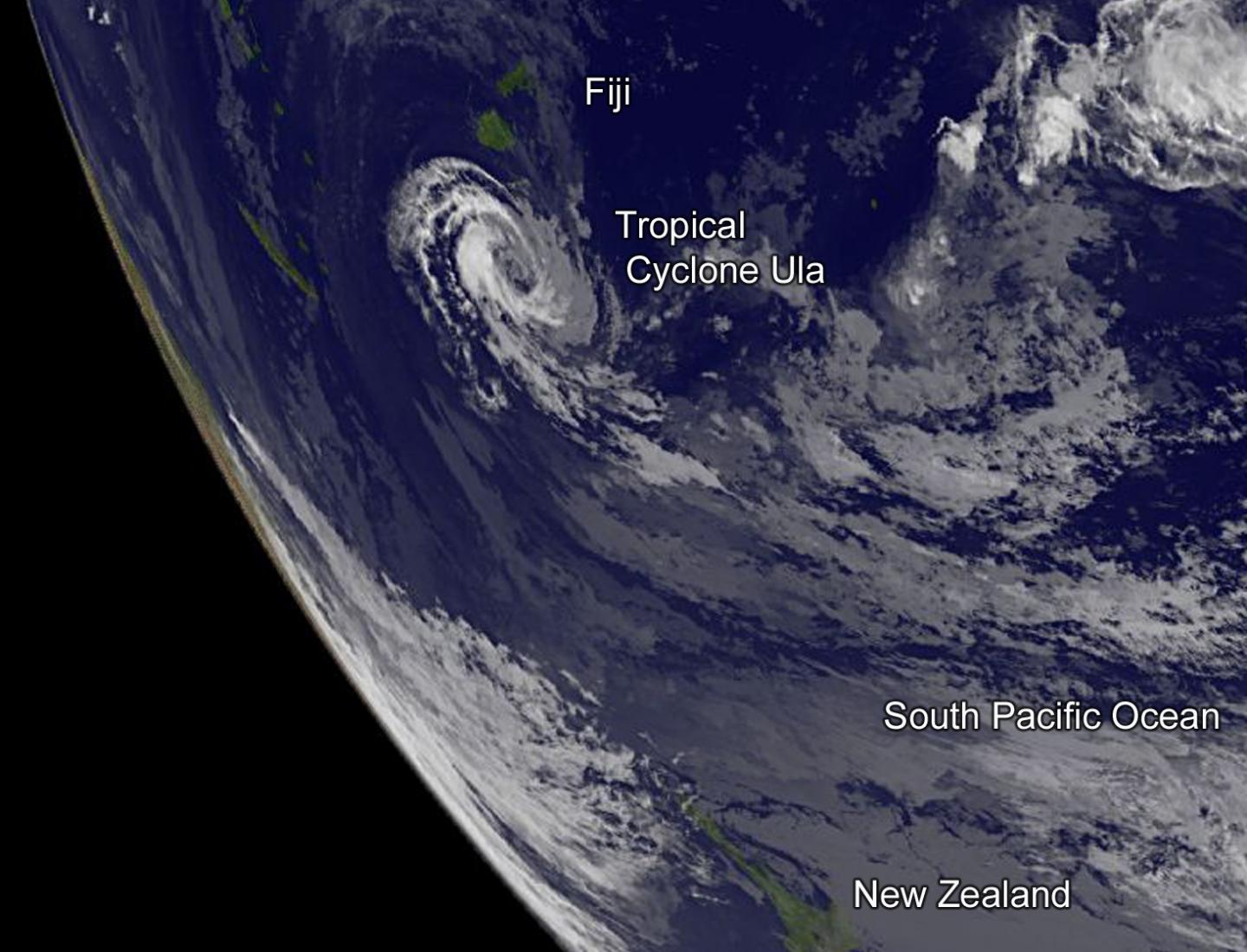 GOES-West Image of Ula [IMAGE] | EurekAlert! Science News Releases