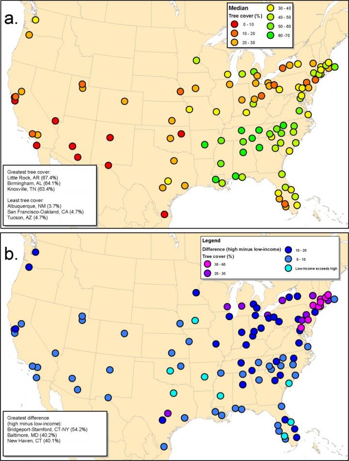 Low-income blocks in 92% of US urban communit | EurekAlert!