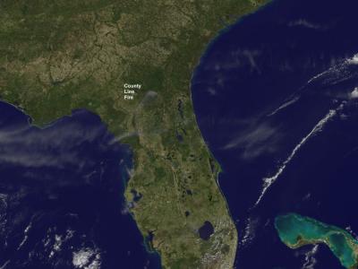 GOES-13 Satellite Sees Smoke from Northern Fl | EurekAlert!