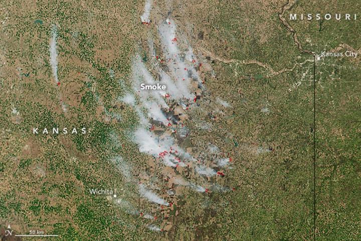 Rangeland Fires Char Eastern Kansas | EurekAlert!
