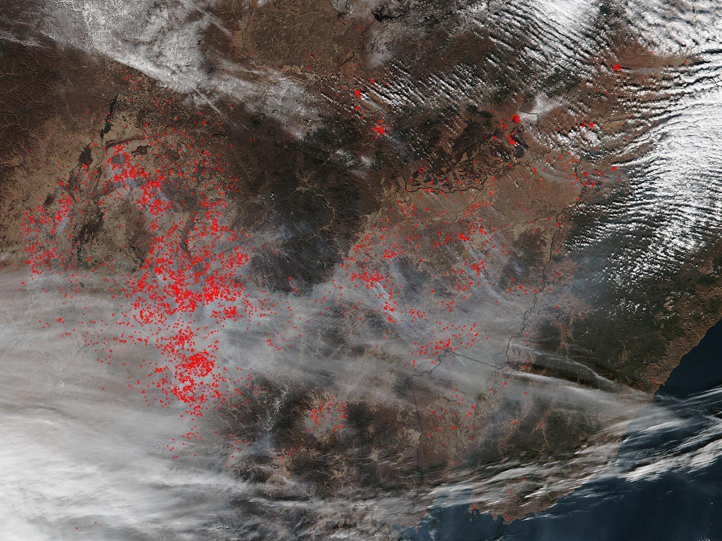 No End in Sight for China's Agricultural Fire | EurekAlert!