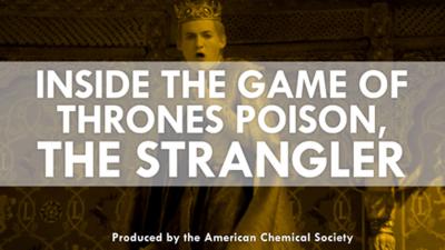 The Strangler: The chemistry behind the Game | EurekAlert!